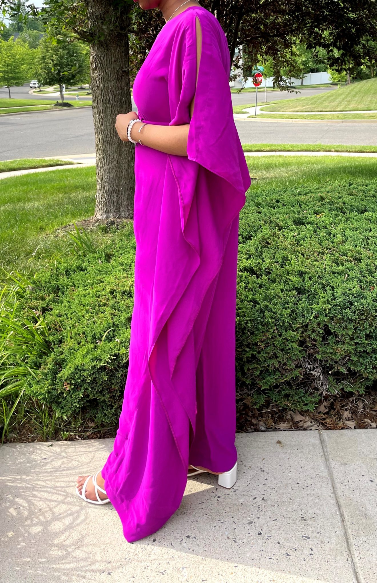 Purple NS Boubou jumpsuit - FaB & GlaM Personal Shoppers